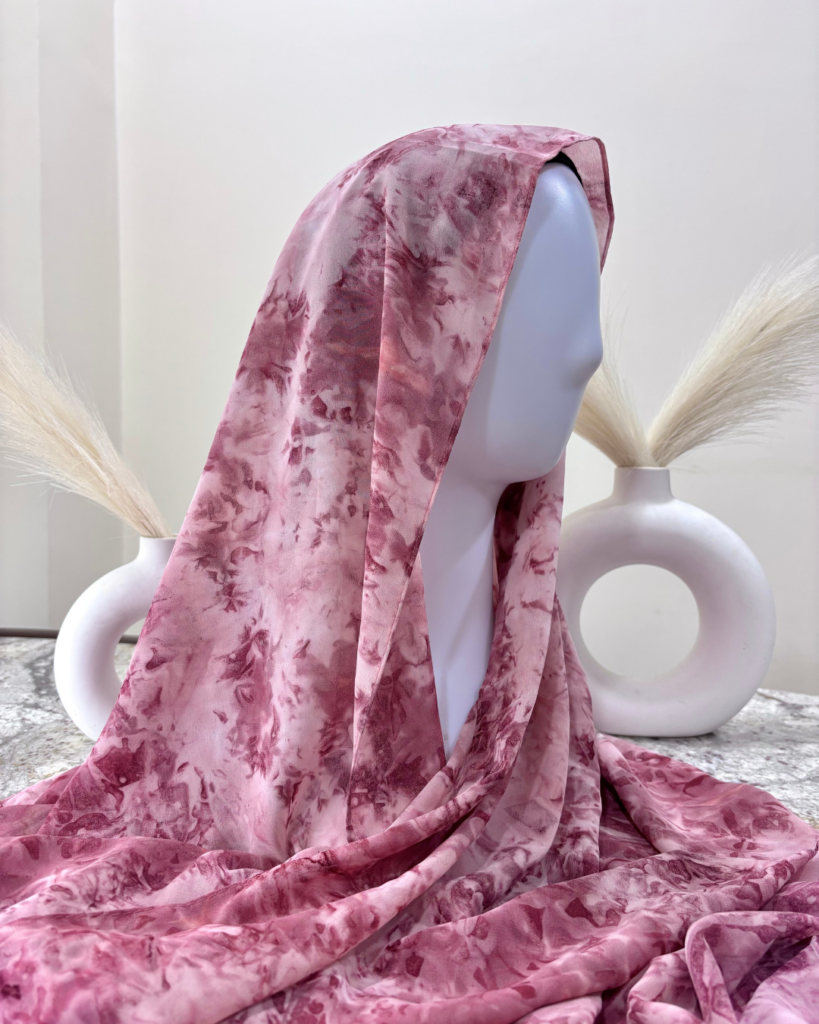 Medusa | Tie Dye Chiffon Hijab - The Urban Veil