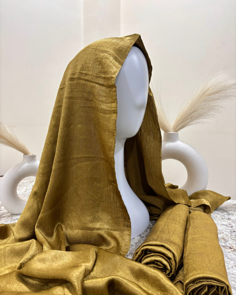 Medallion | Marble Texture Satin Hijab - The Urban Veil