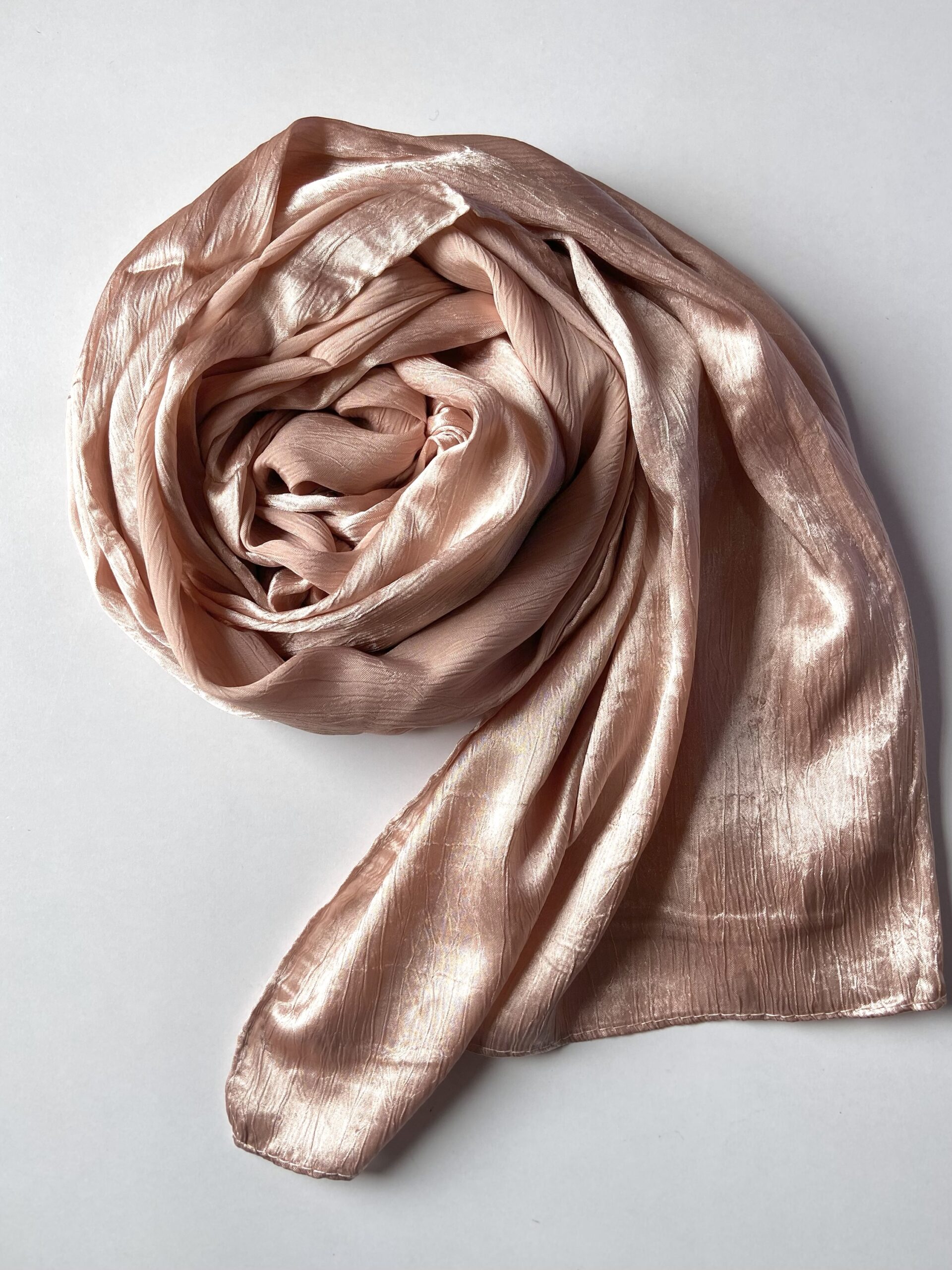 Tumbleweed | Marble Texture Satin Hijab - The Urban Veil